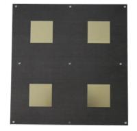 China PTFE PCB 1 Layer 1OZ 38x38cm High Frequency Circuit Board Immersion Gold for sale