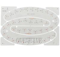 China Aluminum MCPCB for Fluorescent Lamps 0.6-2.0mm Thickness UL ROHS for sale