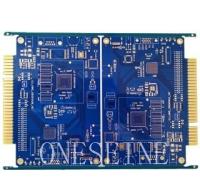China GPS Module 2 Layer PCB Bare Board High Frequency FR-4 1.6mm Immersion Gold for sale