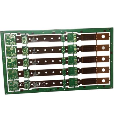 China 4 Layer Rigid Flex PCB 0.2mm Thickness 0.15mm Min Hole Multilayer FPC Circuit Board for sale