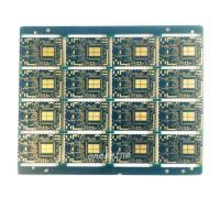 China Customized PCB FR-4 0.1mm Trace Width 0.2mm Hole Spacing White Silkscreen for sale