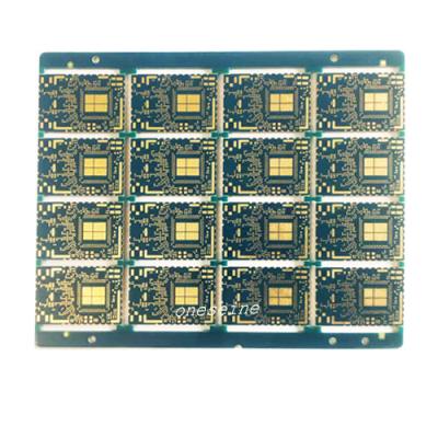 China Customized PCB FR-4 0.1mm Trace Width 0.2mm Hole Spacing White Silkscreen for sale