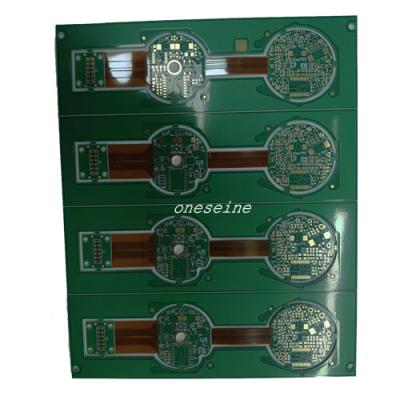 China 10 Layer Rigid Flex PCB 2.0mm Thickness 0.15mm Min Aperture Automotive Circuit Board for sale