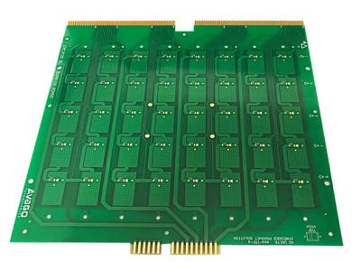 China Customized 50Ω Impedance Control Microwave RF PCB Rogers 4350B 0.2mm Hole 35um Copper for sale