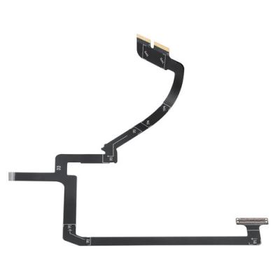 China Flex PCB Double Sided 0.035mm Conductor Thickness Black Solder Mask Copper for sale