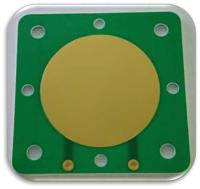 China Double Sided PCB ENIG Surface Finish 1OZ Copper Thickness Green Solder Mask for sale