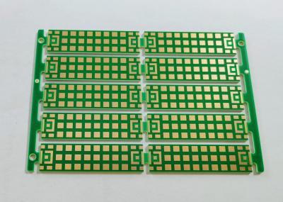 China Single Sided PCB 1oz Copper 25um Hole Copper Green Solder Mask White Silkscreen Rt≥5K/W Thermal Resistance for sale