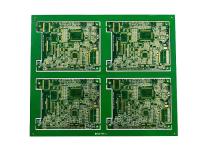 China Green HDI PCB 0.1mm Minimum Aperture Solder Mask White Silkscreen ISO9001 UL for sale