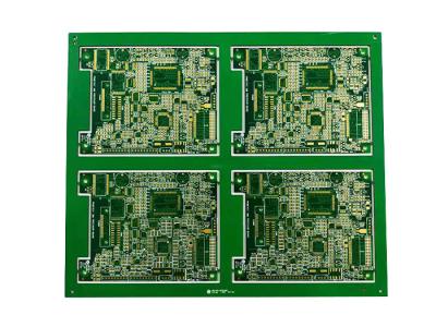 China Green HDI PCB 0.1mm Minimum Aperture Solder Mask White Silkscreen ISO9001 UL for sale