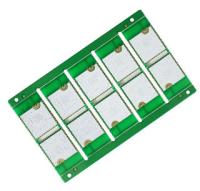 China High TG PCB FR4 Black Silkscreen 0.2mm-3.2mm Thickness Heavy Copper Disc Hole for sale