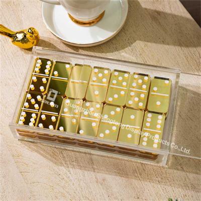 China Luxury Custom Double Six Dominoes Games for sale