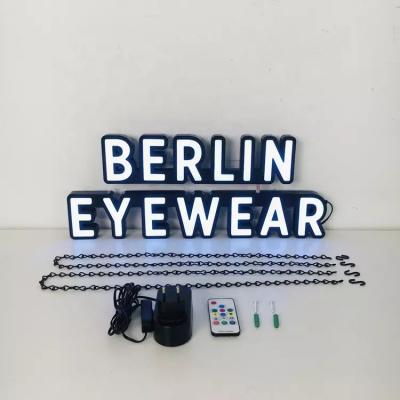 China Satom RGB Dynamic Lighting Sunglass Neon Sign for sale