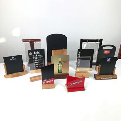 China Low MOQ Original Factroy Series Wood Material Table Menu Holder Beskpoke for sale