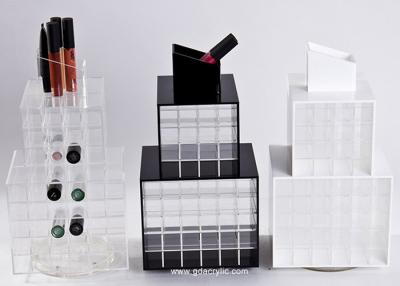 China 96 Component Acrylic Rotating Acrylic Lipstick Holder Display Stand for sale