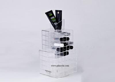 China Customized Color Clear Transparent Acrylic Lipstick Display Storage Oraganizer for sale