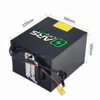 China Dirt Electric Bike Battery 48V 70Ah 80Ah Shockproof Portable E Bike Battery for sale