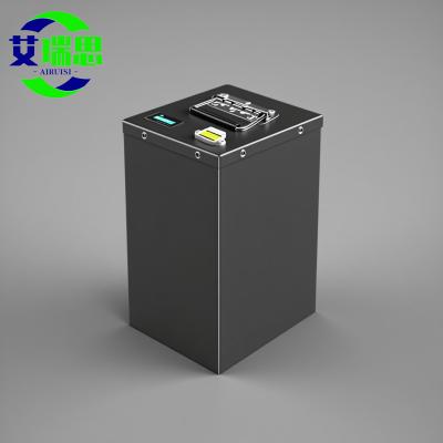 China 1000W - 3000W Electric Motorcycle Battery 60v 30ah 50ah 70ah Lithium Ion E Scooter Battery for sale