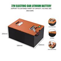 China 72V NMC Cells Lithium Battery With Smart BMS For Electric Tricycle Golf Cart Boat for sale