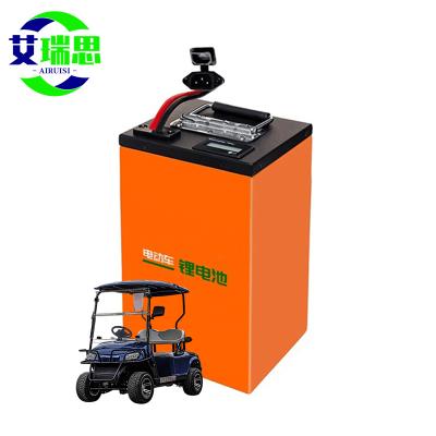 China Deep Cycle IP65 BMS LCD Display 36V 48V 72V 65Ah 100Ah 150Ah 200Ah Golf Carts Lifepo4 Lithium Ion for sale