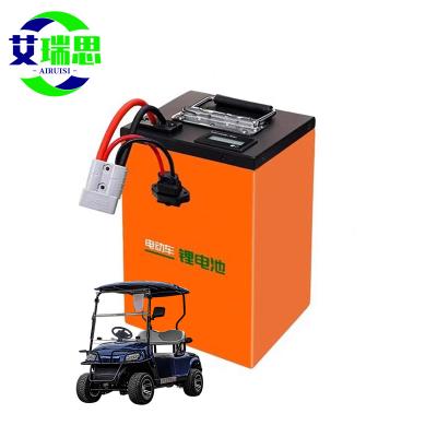 China Smart 36V 48V 72V Golf Cart Lithium Battery 100Ah 200Ah Lifepo4 Electric Car Batteries for sale