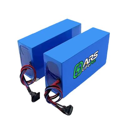 China Amorge Customized Size 12V 24v 36v 48v 60v 72v 10ah 30ah 50ah 80ah 100ah Lithium Battery Pack for Electric Scooter Solar for sale