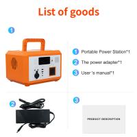 China 600W Portable Lithium Iron Phosphate Power Station 110V 220V  Pure Sine Wave Power Station for sale