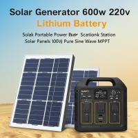 China 600W Portable Lithium Iron Phosphate Power Station 110V 220V  Pure Sine Wave Power Station for sale