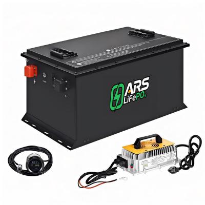 China 36V 48V 51.2V 60V 72V Lifepo4 Golf Cart Battery Pack 105Ah 150Ah 200Ah 304Ah for sale