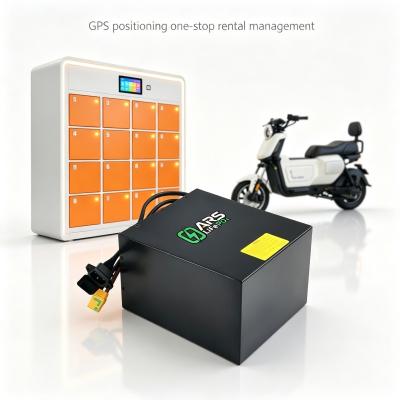China 48V 60V 72V electric motorcycle battery packs with rental management system suitable for LIMING U2 electric bicycles for sale