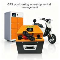 China 48V 60V 72V electric motorcycle battery packs with rental management system suitable for Minako U2 electric bicycles for sale