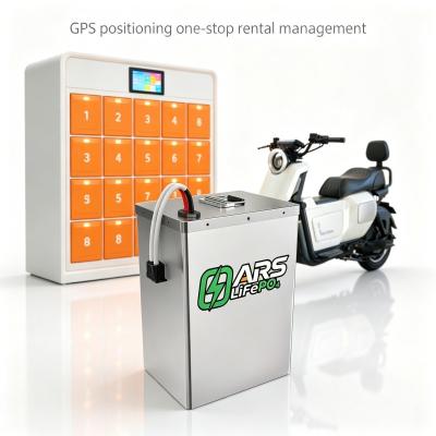 China 48V 60V 72V electric motorcycle battery packs with rental management system suitable for kugoo U2 electric bicycles for sale