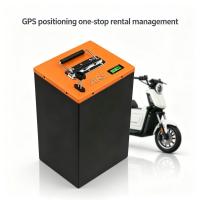 China 48V 60V 72V electric motorcycle battery packs with rental management system suitable for Strong UB electric bicycles for sale