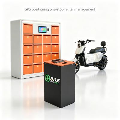 China 48V 60V 72V electric motorcycle battery packs with rental management system suitable for truckbike UB electric bicycles for sale