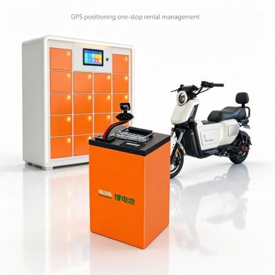 China 48V 60V 72V electric motorcycle battery packs with rental management system suitable for kugoo UB electric bicycles for sale