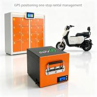 China 48V 60V 72V electric motorcycle battery packs with rental management system suitable for Motiko UB electric bicycles for sale