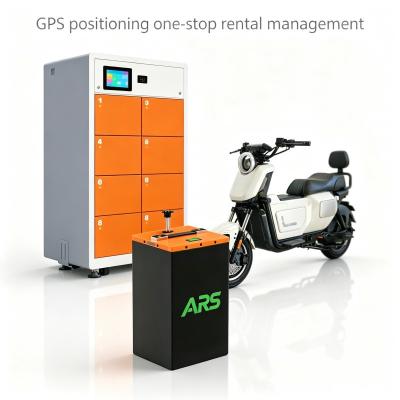 China 48V 60V 72V electric motorcycle battery packs with rental management system suitable for Wenbox 350 electric bicycles for sale