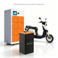 China 48V 60V 72V electric motorcycle battery packs with rental management system suitable for Minako 350 electric bicycles for sale
