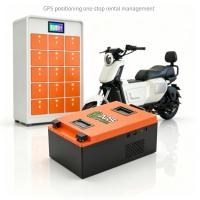 China 48V 60V 72V electric motorcycle battery packs with rental management system suitable for kugoo 350 electric bicycles for sale