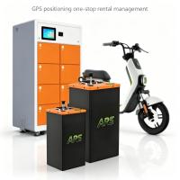 China 48V 60V 72V electric motorcycle battery packs with rental management system suitable for Motiko 350 electric bicycles for sale