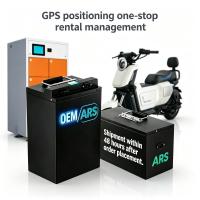 China 48V 60V 72V electric motorcycle battery packs with rental management system suitable for Eltreco 350 electric bicycles for sale