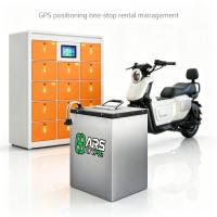 China 48V 60V 72V electric motorcycle battery packs with rental management system suitable for Inobike 350 electric bicycles for sale