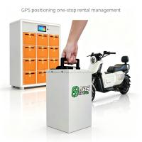 China 48V 60V 72V electric motorcycle battery packs with rental management system suitable for Monster 350 electric bicycles for sale
