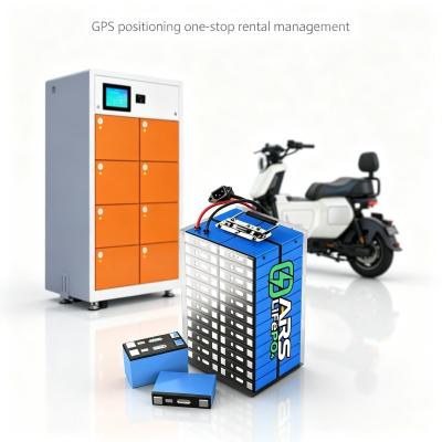 China 48V 60V 72V electric motorcycle battery packs with rental management system suitable for Aimiko 720 electric bicycles for sale
