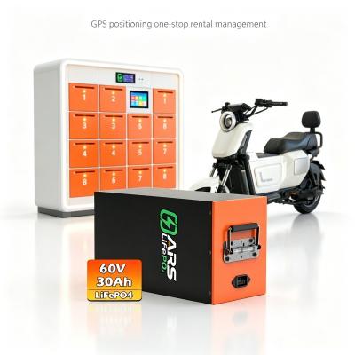 China 48V 60V 72V electric motorcycle battery packs with rental management system suitable for Inobike 720 electric bicycles for sale