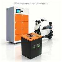 China 48V 60V 72V electric motorcycle battery packs with rental management system suitable for Monster 720 electric bicycles for sale