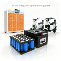 China 48V 60V 72V electric motorcycle battery packs with rental management system suitable for Monster U5 electric bicycles for sale