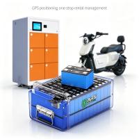 China 48V 60V 72V electric motorcycle battery packs with rental management system suitable for Strong U6 electric bicycles for sale
