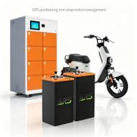 China 48V 60V 72V electric motorcycle battery packs with rental management system suitable for Aimiko U6 electric bicycles for sale