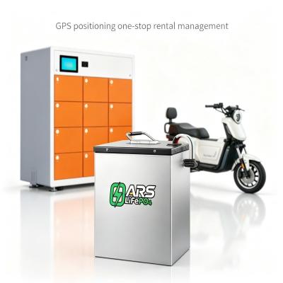China 48V 60V 72V electric motorcycle battery packs with rental management system suitable for LIMING U7 electric bicycles for sale