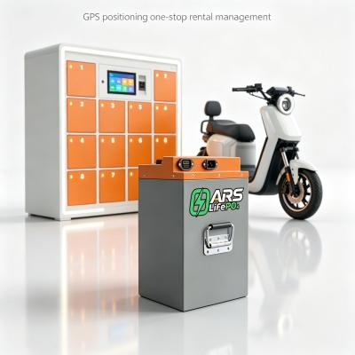 China 48V 60V 72V electric motorcycle battery packs with rental management system suitable for Minako U7 electric bicycles for sale